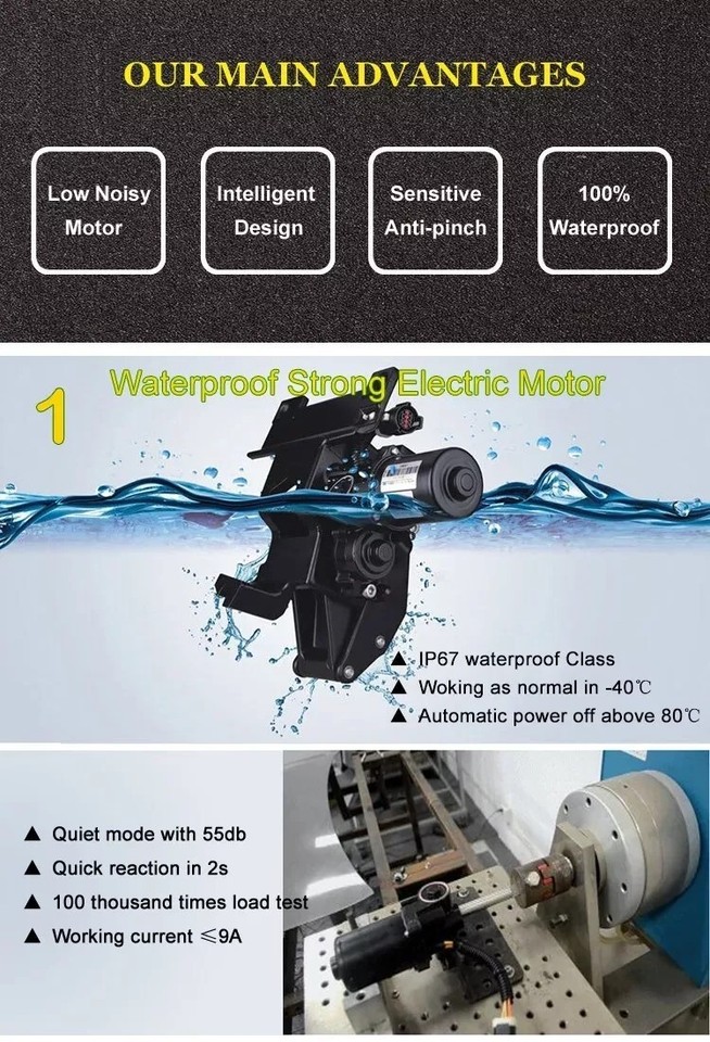 Deployable Electric Running Board Side Step Fits For 2014-2025 Jeep ...