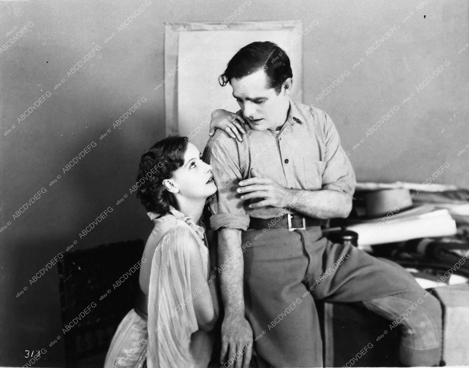 0695-25 Greta Garbo Antonio Moreno silent film The Temptress 695-25 ...