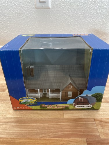 IMEX HO SCALE New England Ranch House BUILT-UP BUILDING #6108 | eBay