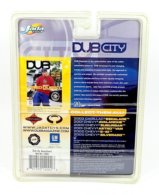 * JADA TOYS / 2001 Chevrolet Astro Van (Black) / DUB CITY. | eBay Australia