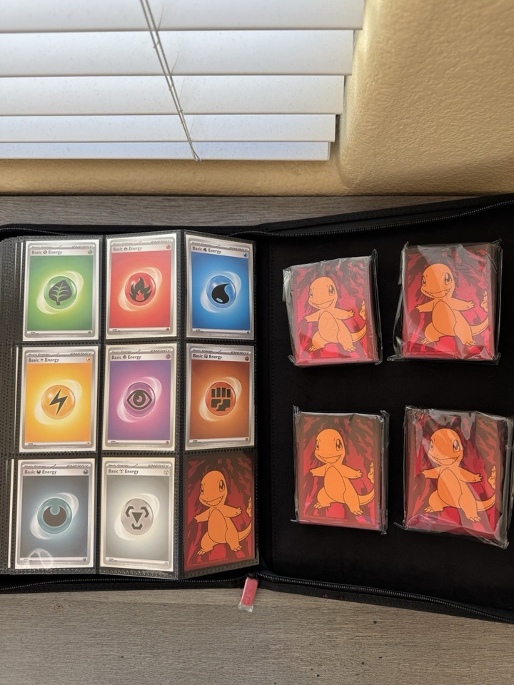 Pokemon Obsidian Flames Master Set Including Pack Art Set, Sleeves, And ...