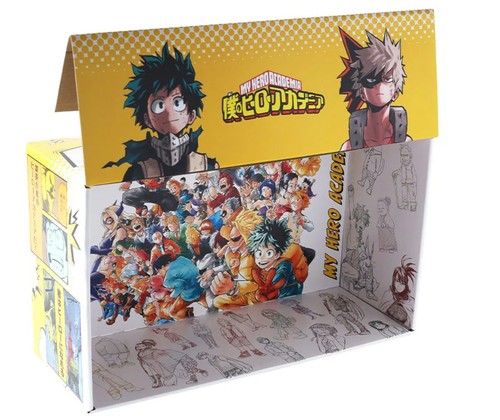 My Hero Academia Jump Comics Storage Box #1 w/ 5 Bookmarks Japan ...