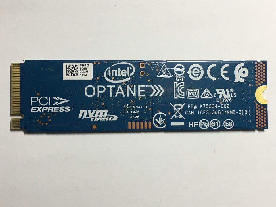 Intel Optane Memory H20 512GB M.2 2280 NVME SSD 512GB + 32GB ...