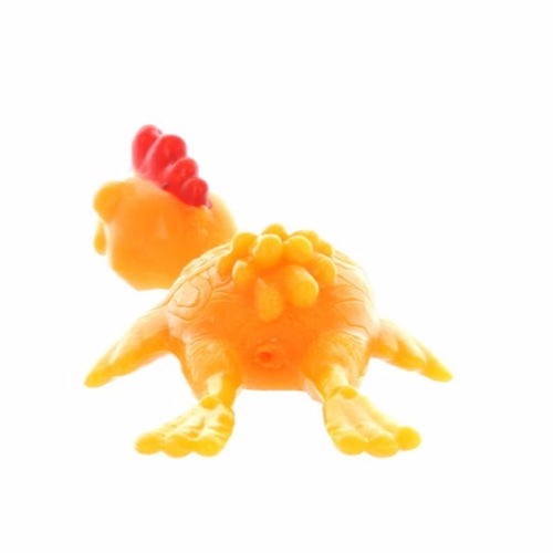 STRETCHING CATAPULT SLINGSHOT CHICKEN 4.5" Rubber Yellow Bird Finger ...