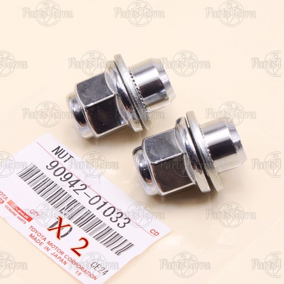 Toyota Lexus Chrome Lug Nuts For Alloy Wheels 9094201033 | 90942-01033 ...