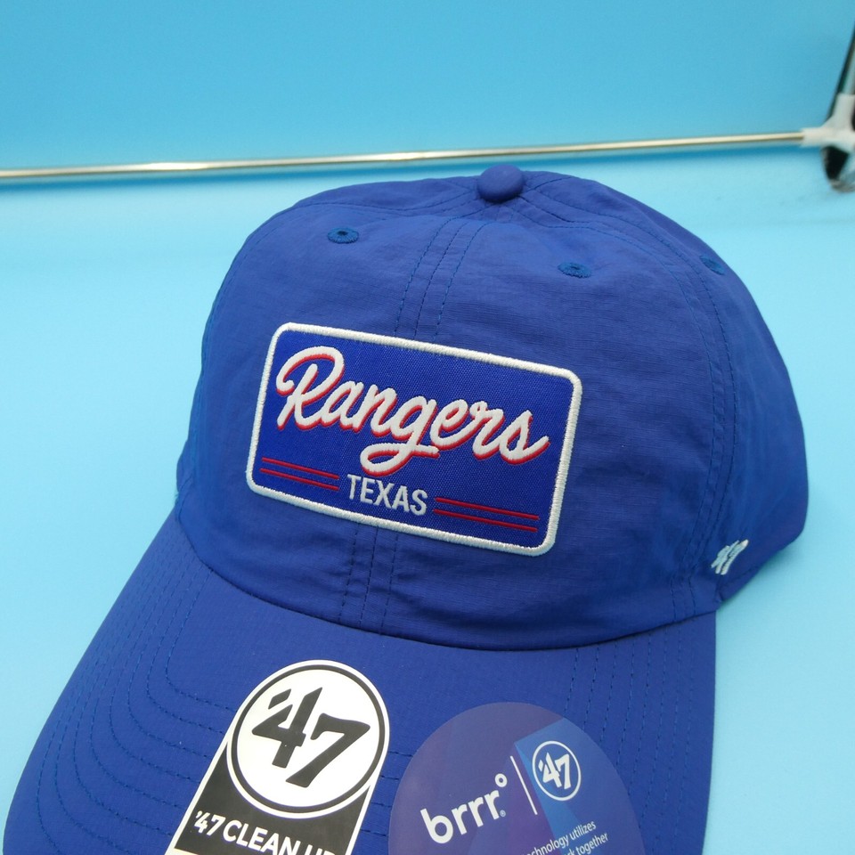 '47 Brand Texas Rangers Hat Mens Blue Athletic Baseball Cap MLB ...