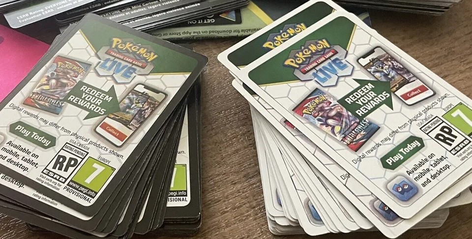 POKEMON TCG ONLINE CODE CARD Lot Of 500+ Online Codes Unused | eBay