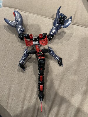 Transformers Beast Wars Transmetals Skorponok Crab Predacon 1998 ...