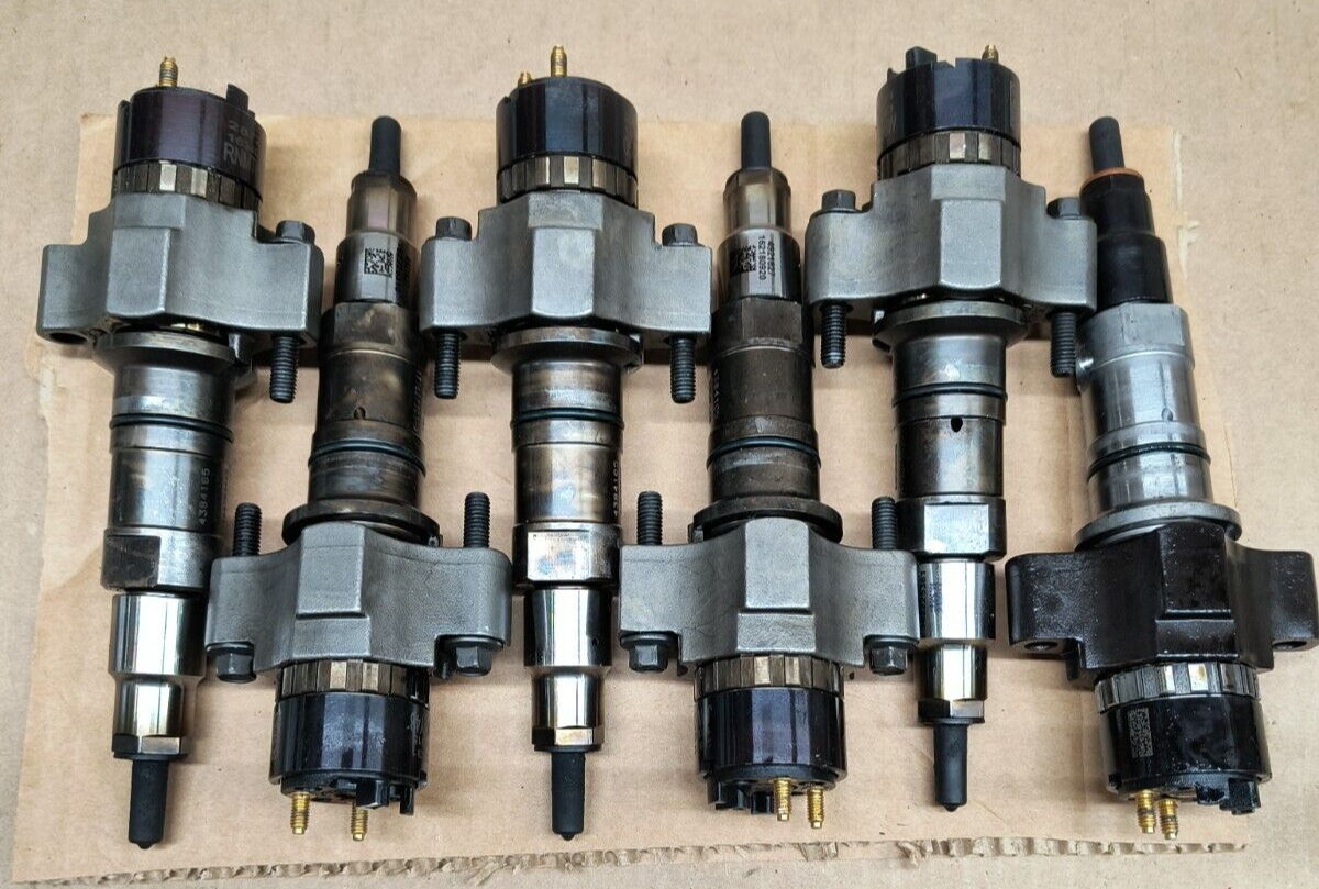 6 Cummins Diesel Injector Cores 4921827 2872331 2872331PX ISL 8.9L | eBay