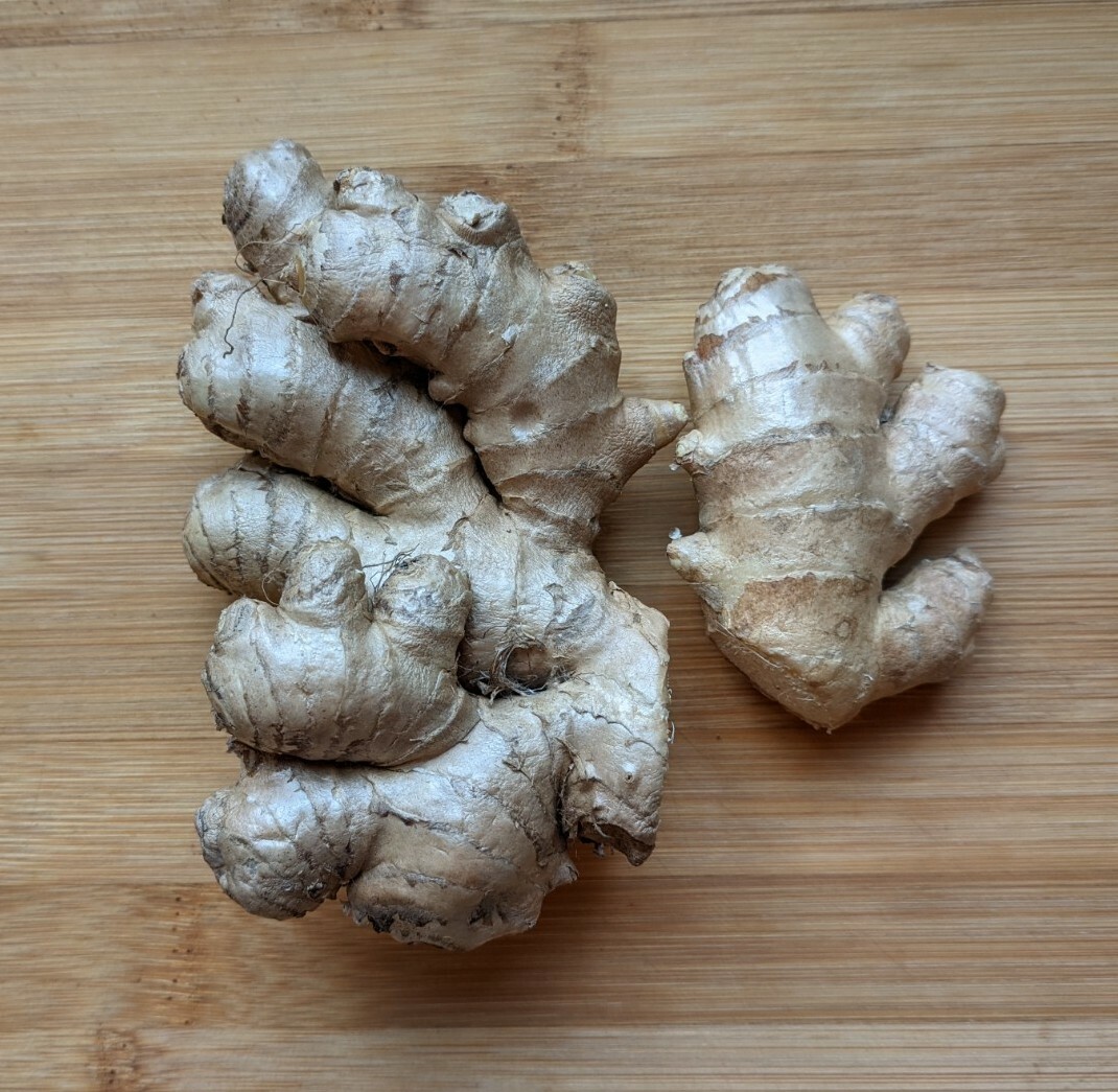 Fresh Organic - Non GMO Ginger Root Edible or ready to plant - 1/4 lb ...