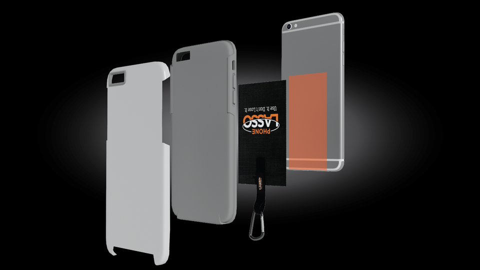 Phone Lasso Wrist & Neck Lanyards Original Patented Grip Patches for ...