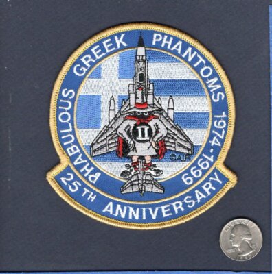 HAF Greek Hellenic Air Force F-4 PHANTOM 25th 1999 GREECE Fighter ...