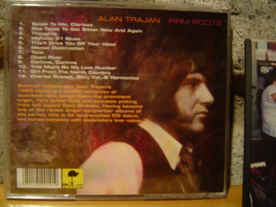 ALAN TRAJAN Firm Roots CD/'69 Scotland UK/Rare Blues-Folk-Psych Rock ...