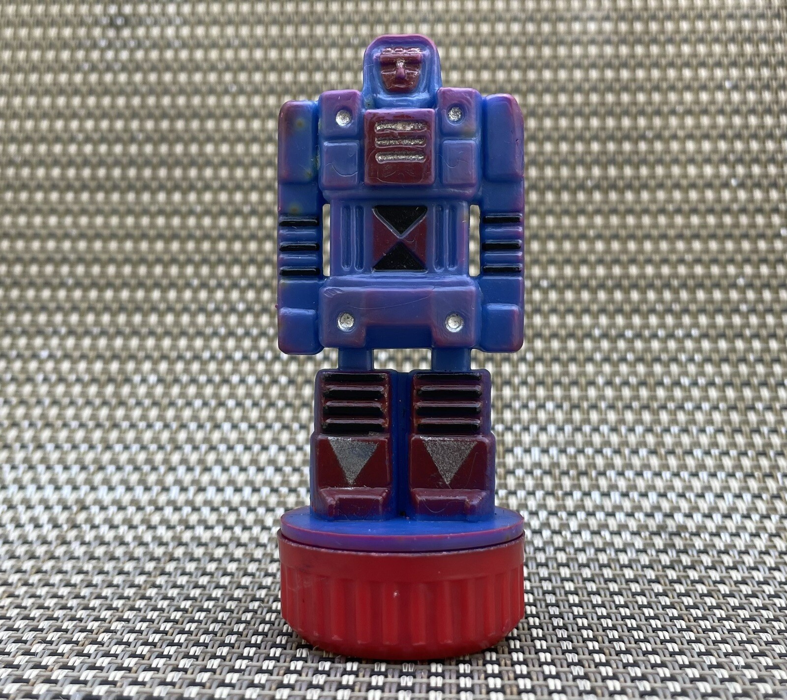 Vintage Convert-ables Robot Stampers Go Bots Transformers 80s Blue ...