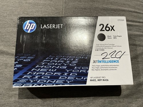 HP CF226XC 26X High Yield LaserJet Toner Cartridge - Black 889296531678 ...