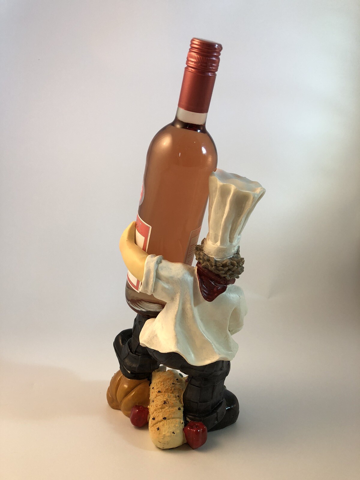 Chef, Wine Holder, Detailed Sculpture, Home And Kitchen Decor, Kitchen ...