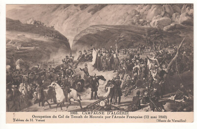 CPA - LA CAMPAGNE D'ALGÉRIE - OCCUPATION DU COL DE TENIAH le 12 MAI ...