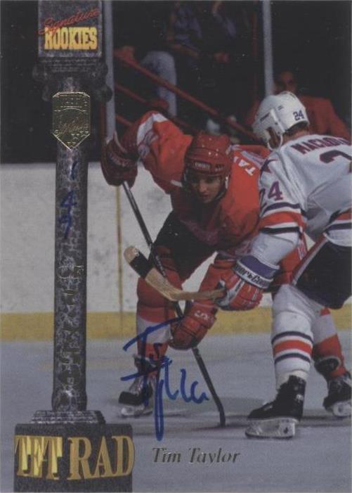 1994 Signature Rookies Tetrad - Signatures Tim Taylor #116 /7750 (AU ...