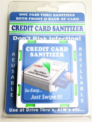 Personal Credit Card / Debit Card Cleaner Kit for your wallet | eBay