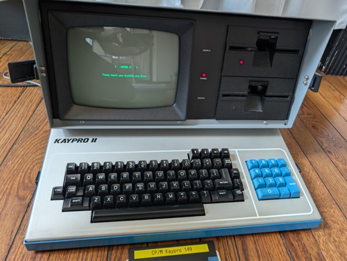 Vintage Kaypro II Portable Computer - CP/M - Tested - No Reserve | eBay