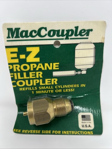 MacCoupler E-Z Propane Filler Coupler BRAND NEW!!! | eBay