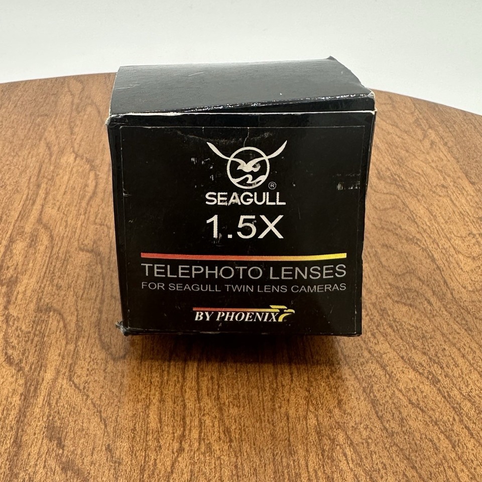 DEFECTIVE DamagedKalimar Reflex TLR Camera w75mm f35 lens Seagull 4A109 ...
