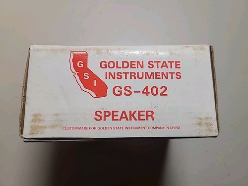GSI GS-402 Horn Speaker 15 watt - NEW in opened original box | eBay