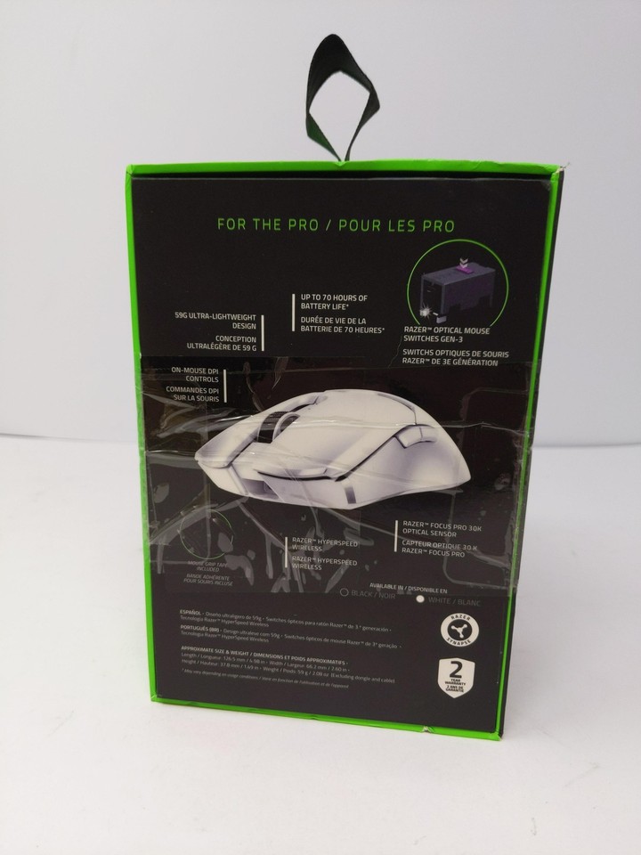Razer Viper V2 Pro Hyperspeed Wireless Gaming Mouse: 59g Ultra ...