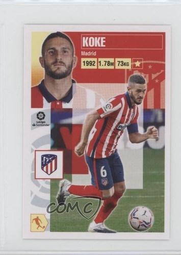 2020-21 Panini Brazil La Liga Album Stickers Koke #53 | eBay