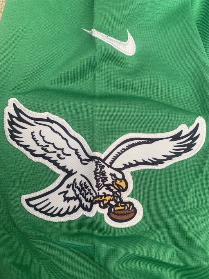 NWT Saquon Barkley Philadelphia Eagles Throwback Kelly Green Jersey Size Large | eBay