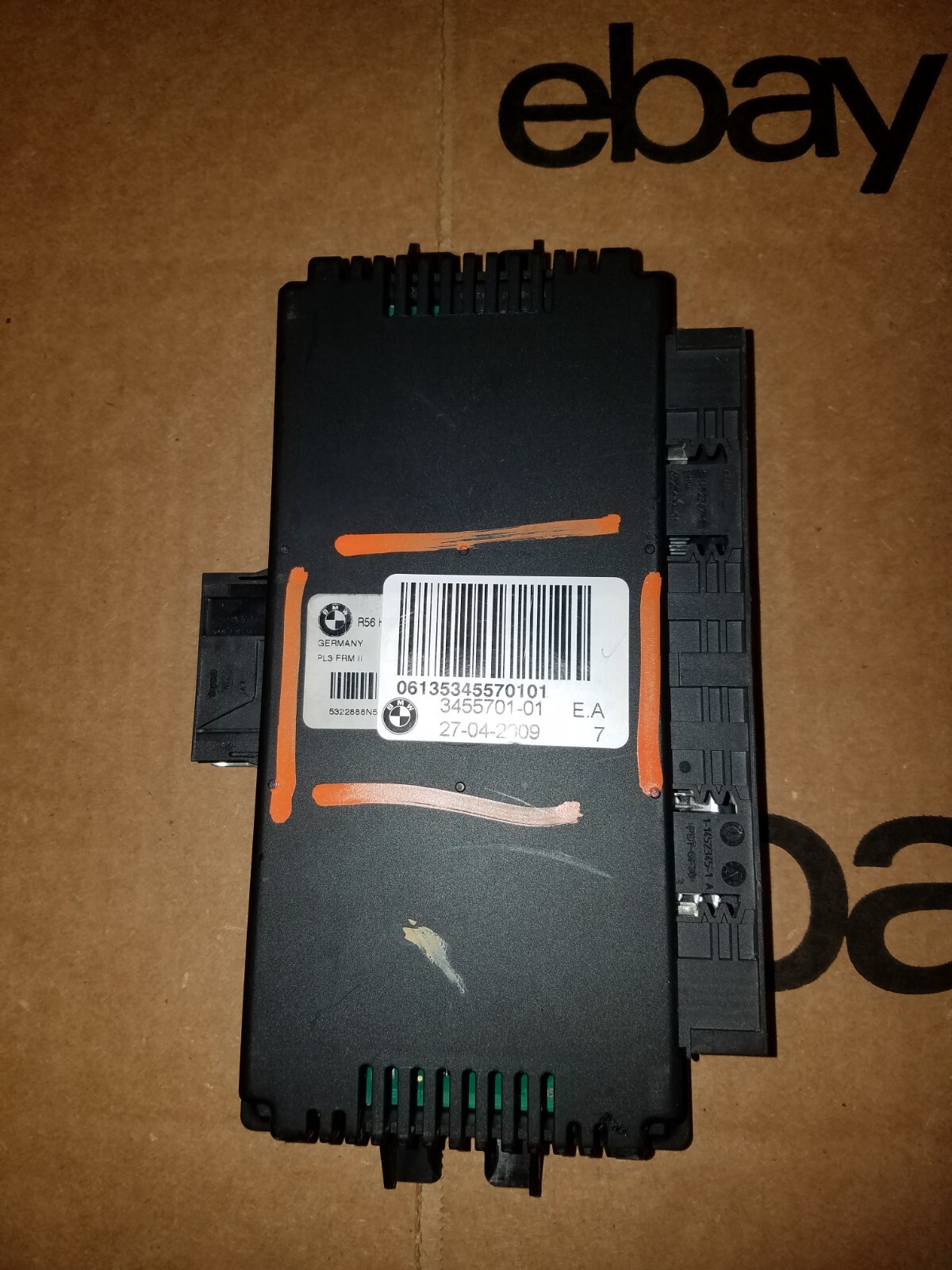 08-15 MINI COOPER R56 FOOTWELL LIGHT BODY CONTROL MODULE BCM HIGH EKS ...