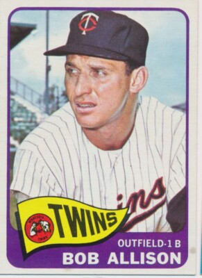 1965 Topps #180 Bob Allison Twins | eBay
