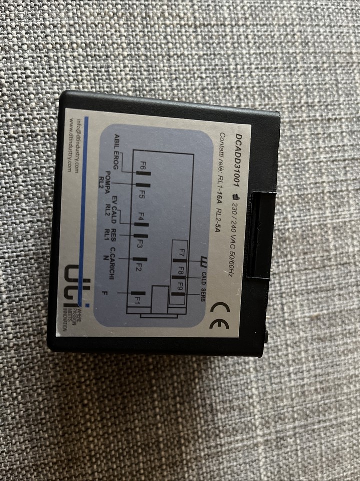 Control Box 230Vac RL30 Micro ST DTI - ECm Giotto Machine Gicar 9.1.40 ...
