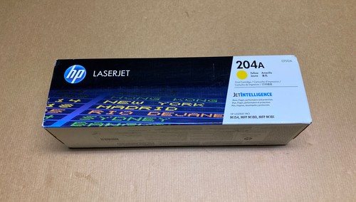 HP CF512A Genuine Yellow Toner 204A For Color LaserJet PRO M154 MFP ...