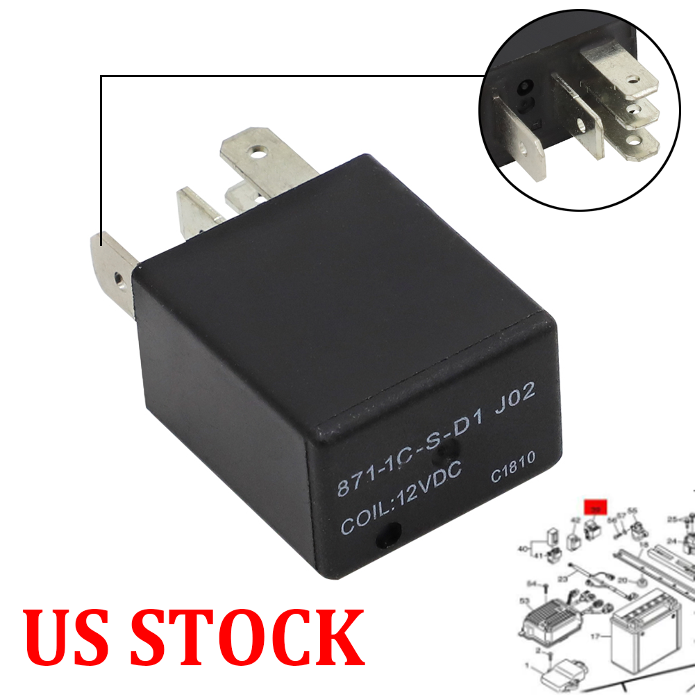 5-Pin Relay Replacement Alternative For Yamaha 5DM-81950-00-00 G8HN ...