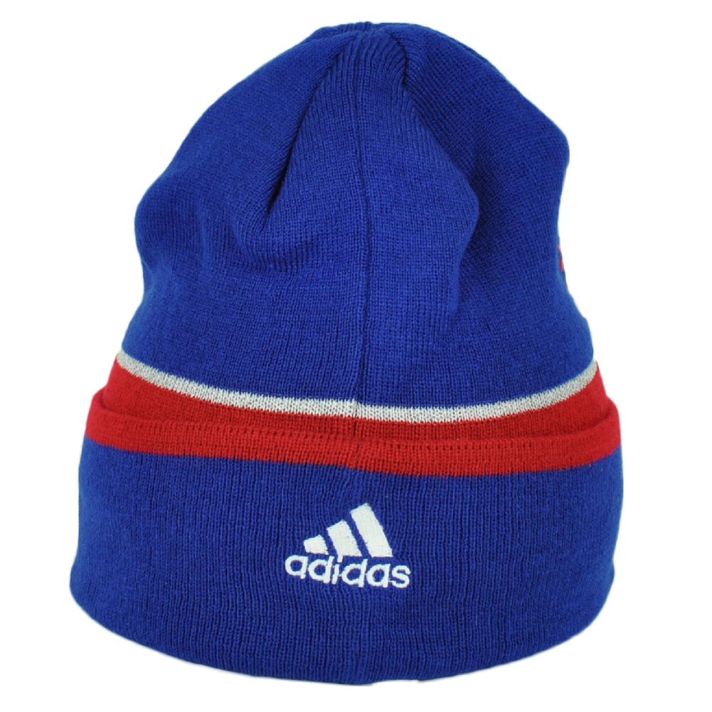 NCAA Adidas Kansas Jayhawks KY27Z Cuffed Blue Beanie Knit Hat Toque ...