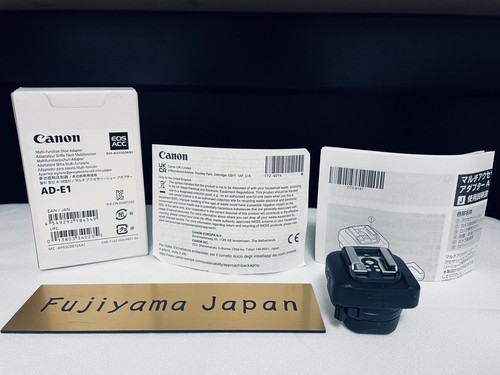 Canon AD-E1 Multi Function Accessory Shoe Adapter ADE1 | eBay