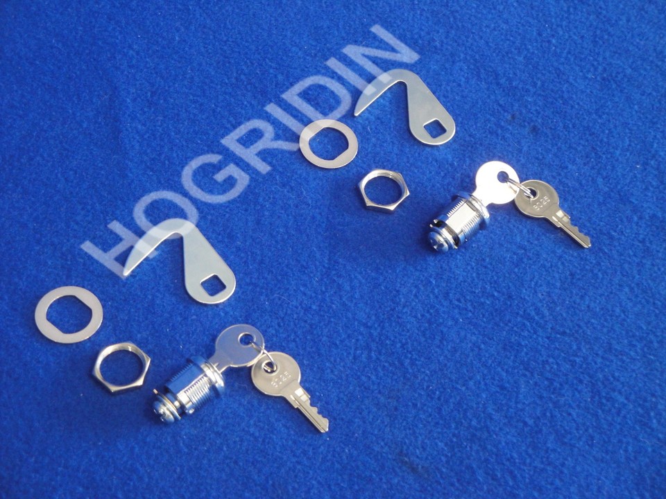 Harley vintage panhead flh fl shovelhead saddlebags saddlebag lock set ...