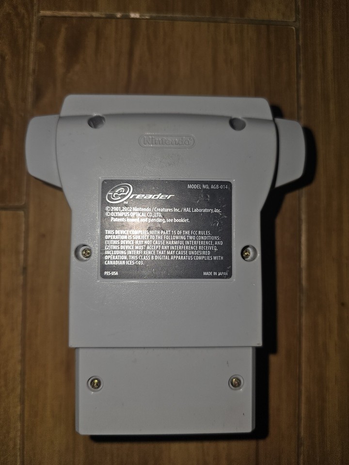 Nintendo e-reader AGB-014 for Game Boy Advance - TESTED & WORKING | eBay