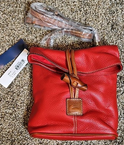 * NWTS DOONEY & BOURKE Pebble Grain Toggle Crossbody RED MSRP $198 | eBay