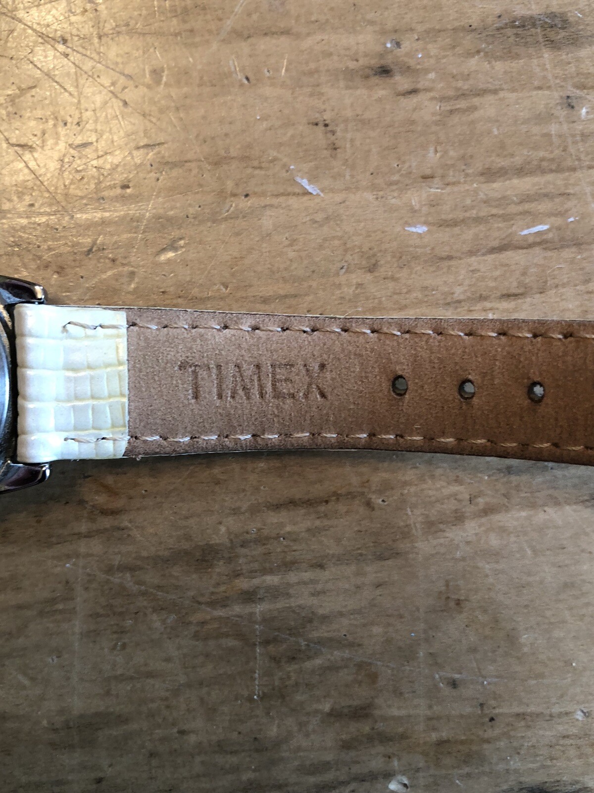 Carriage by Timex SR626SW Green Ridged Leather Band Silver Tone Watch ...