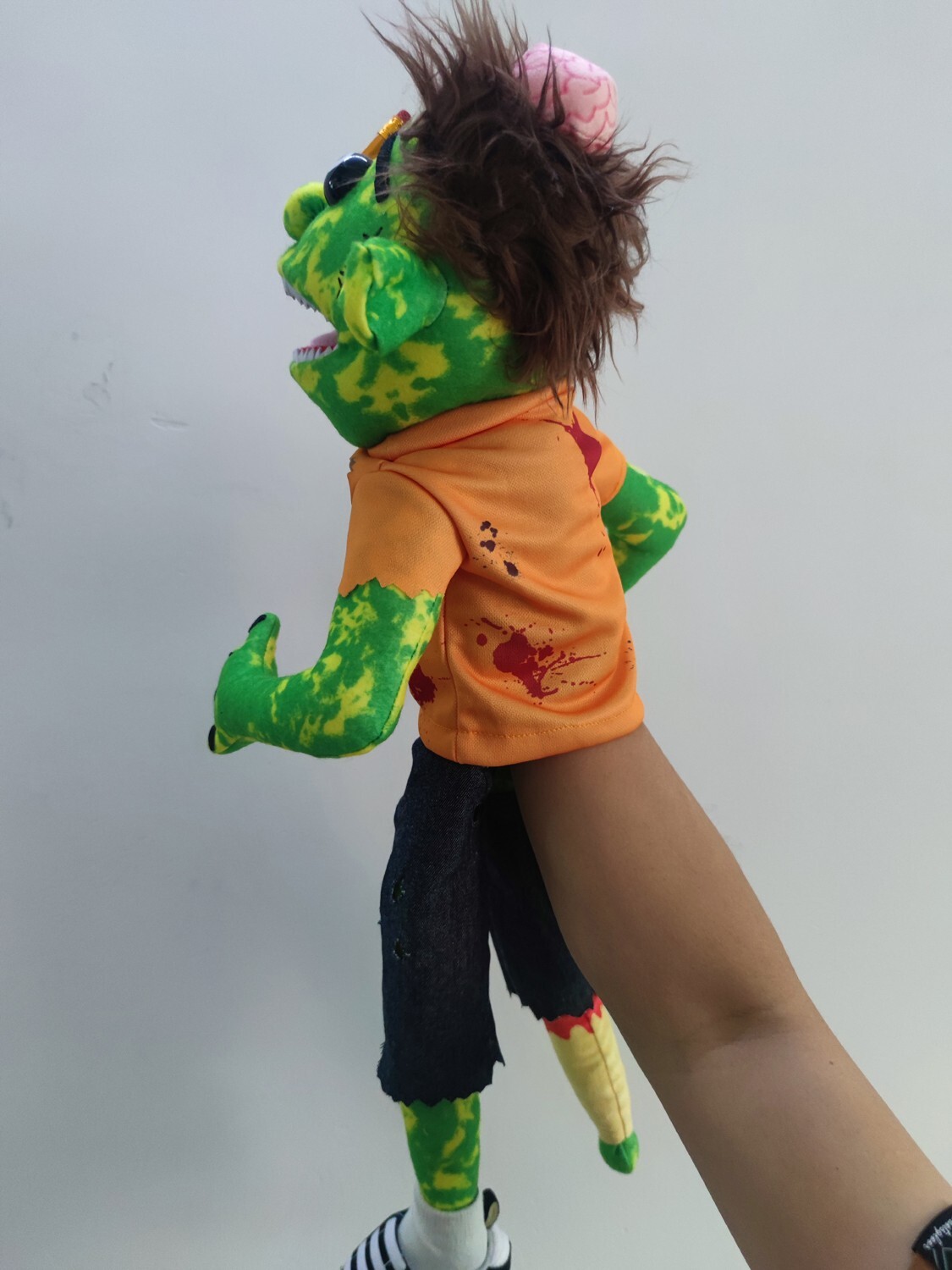 Zombie Jeffy Puppet Authentic SML Merch Full Size | eBay
