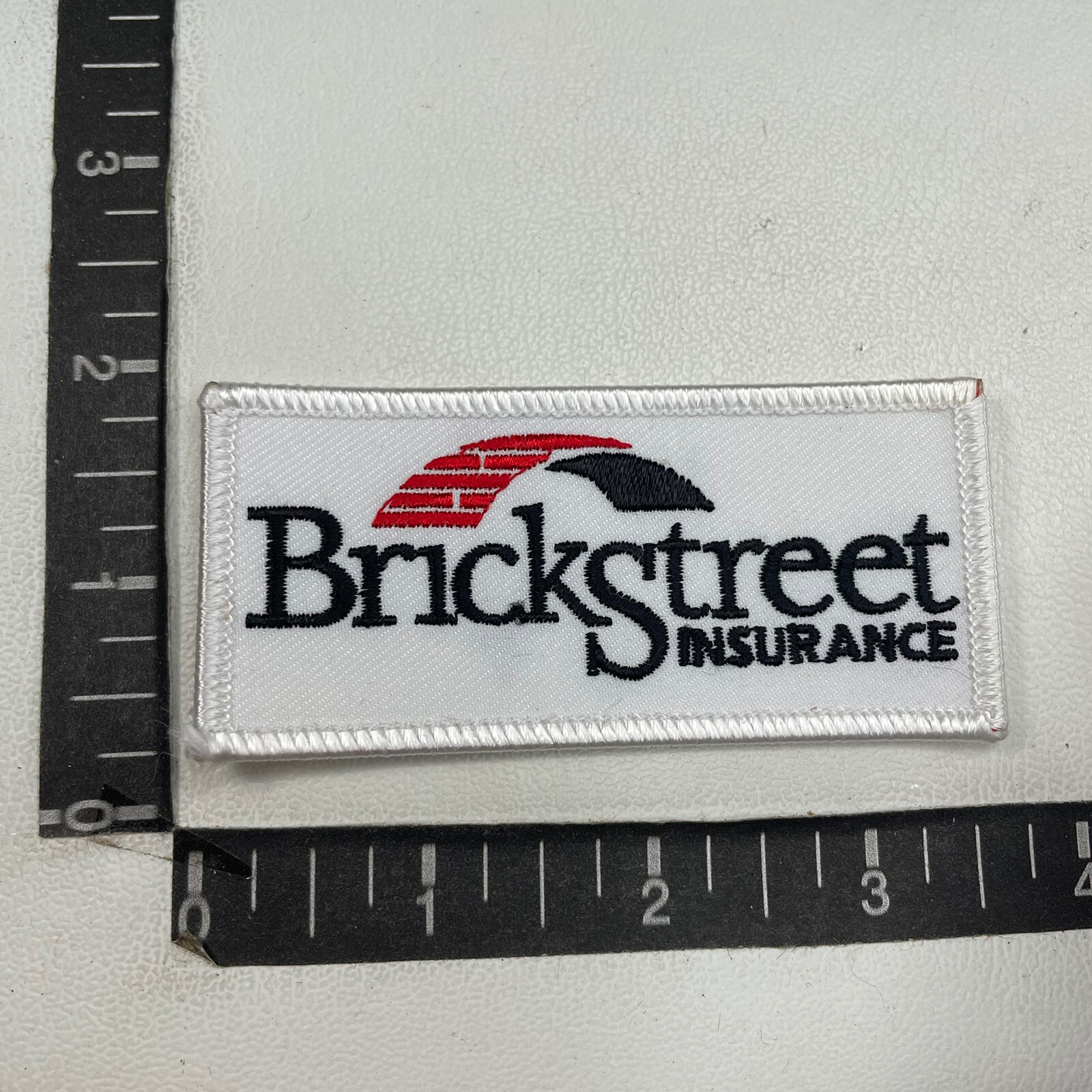 BRICK STREET BRICKSTREET INSURANCE Advertising Patch O09C | eBay