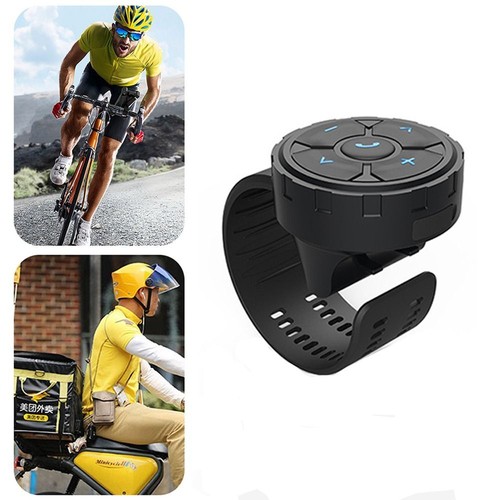 Bluetooth Remote Button Steering Wheel Control Handlebar Media ...