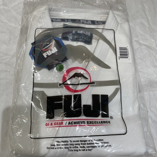 Fuji Double Weave Judo Gi Jacket & Pants SIZE 5 White, No BELT Brand ...