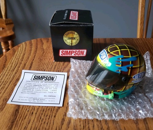 Simpson Jeff Gordon Dupont Pepsi 50th Anniversary Mini Helmet W Box ...