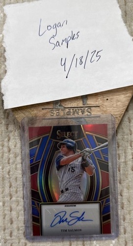 24 Panini Select- Tim Salmon AUTOGRAPH #/49 | eBay