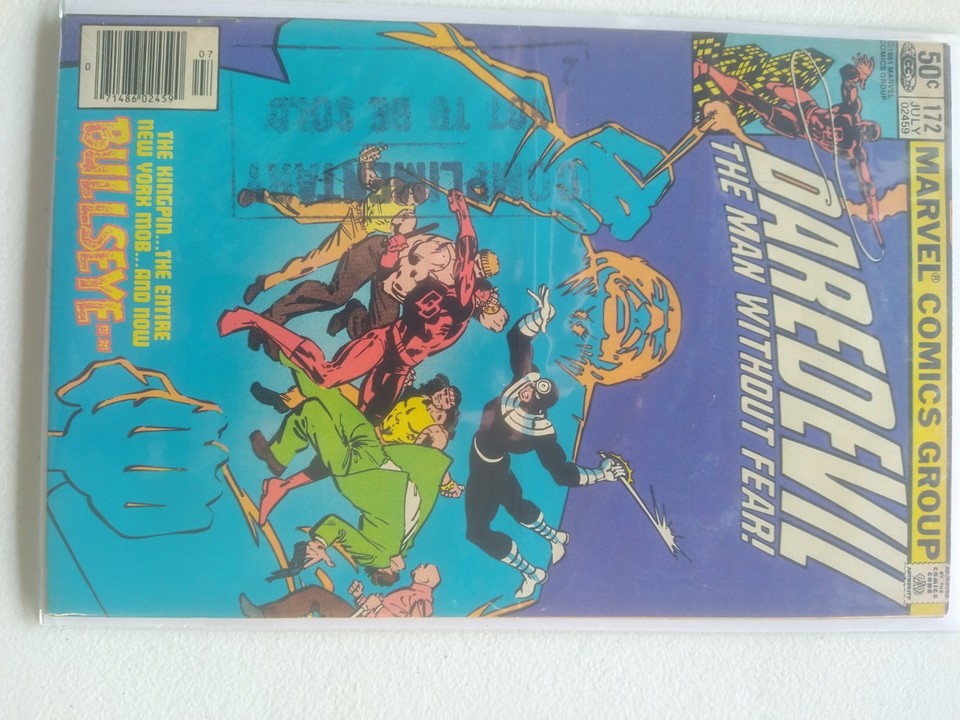 DAREDEVIL 163 - 181 FRANK MILLER ART 16 MARVEL COMICS LOT | eBay
