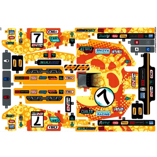 Lego Technic 42099 4x4 Xtreme Off-Roader Sticker Feuille Décalques Logo ...