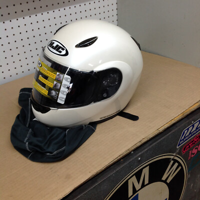 HELMET MODULAR [ HJC - CL-MAX ] X LARGE PEARL WHITE | eBay
